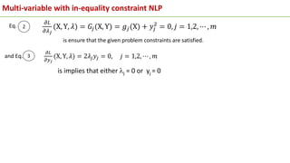5 Kuhn-Tucker Conditions explained for optimization | PDF