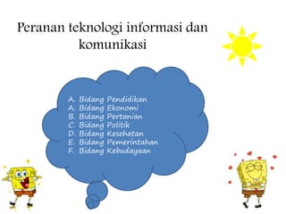 TEKNOLOGI KOMUNIKASI DAN INFORMASI | PPT