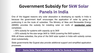 5kW Solar System in India – Cost, Benefits & Subsidy 2025 | PDF