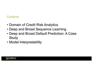 Deep Credit Risk Ranking with LSTM with Kyle Grove | PPT