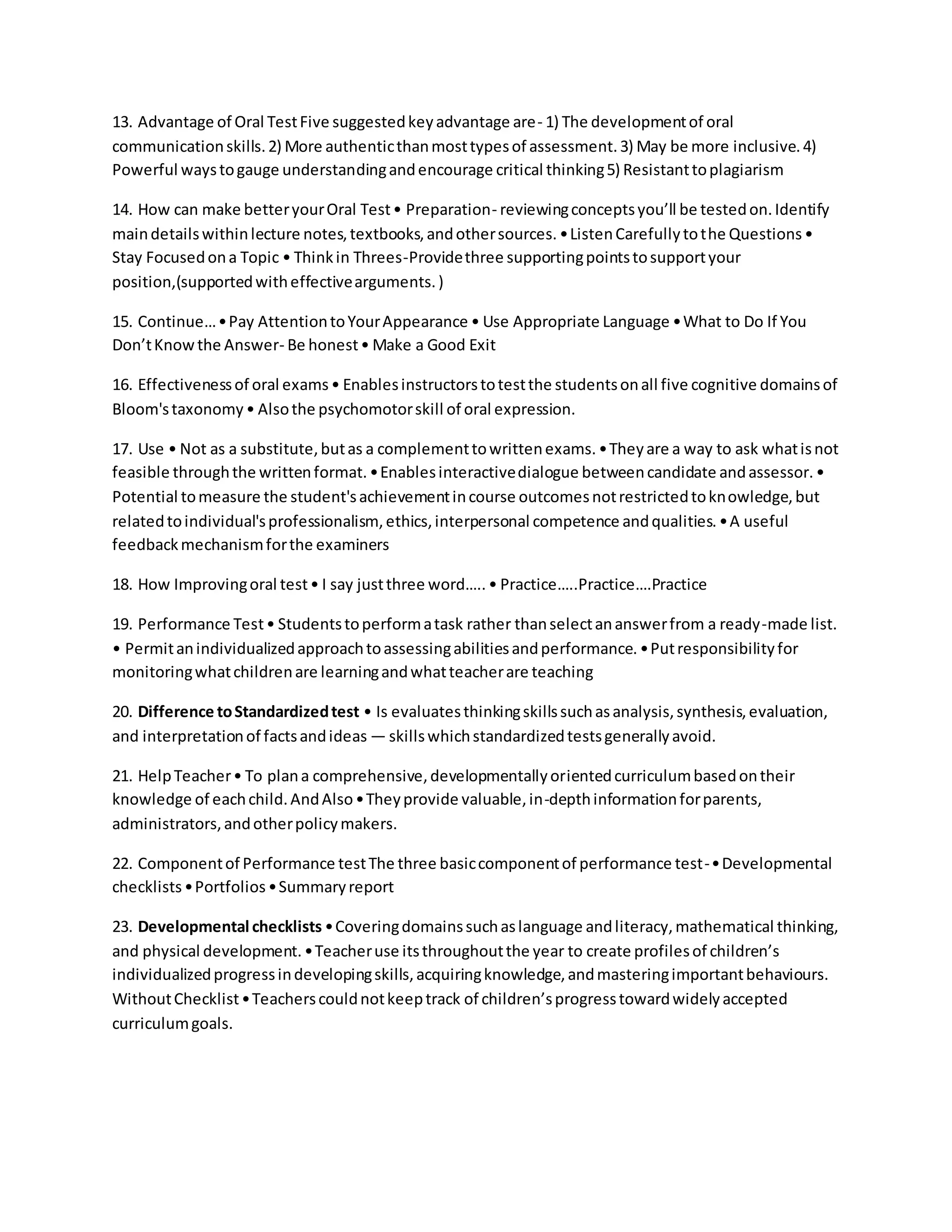 Major tools of evaluations. | DOCX | Educational Assessment | Education