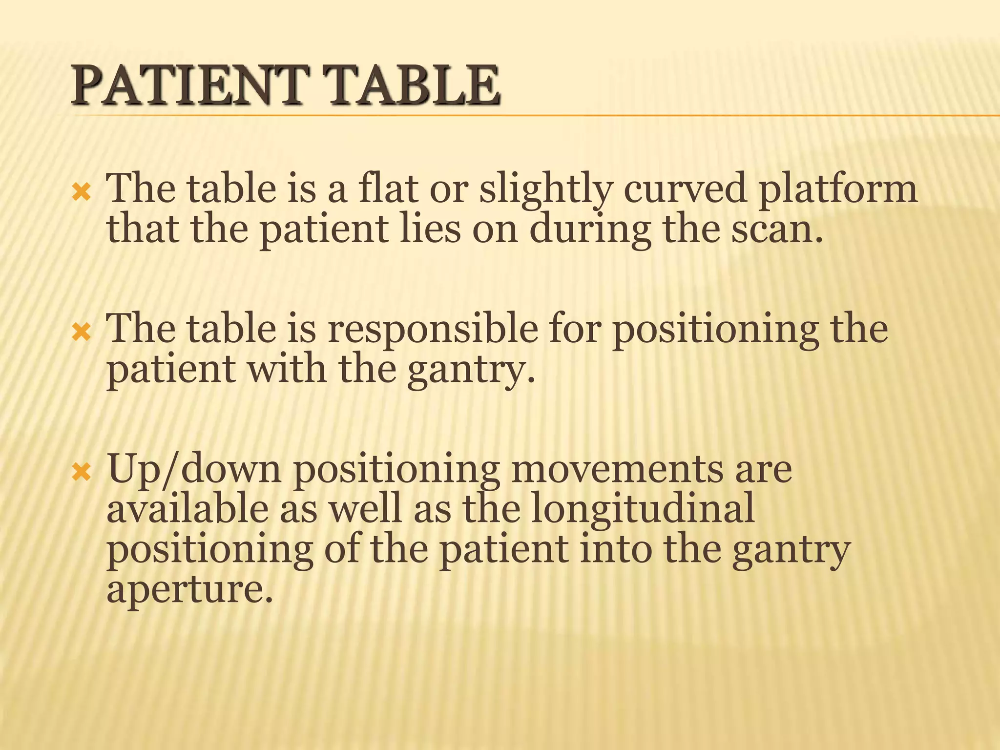5lab components of ct scanner | PPTX