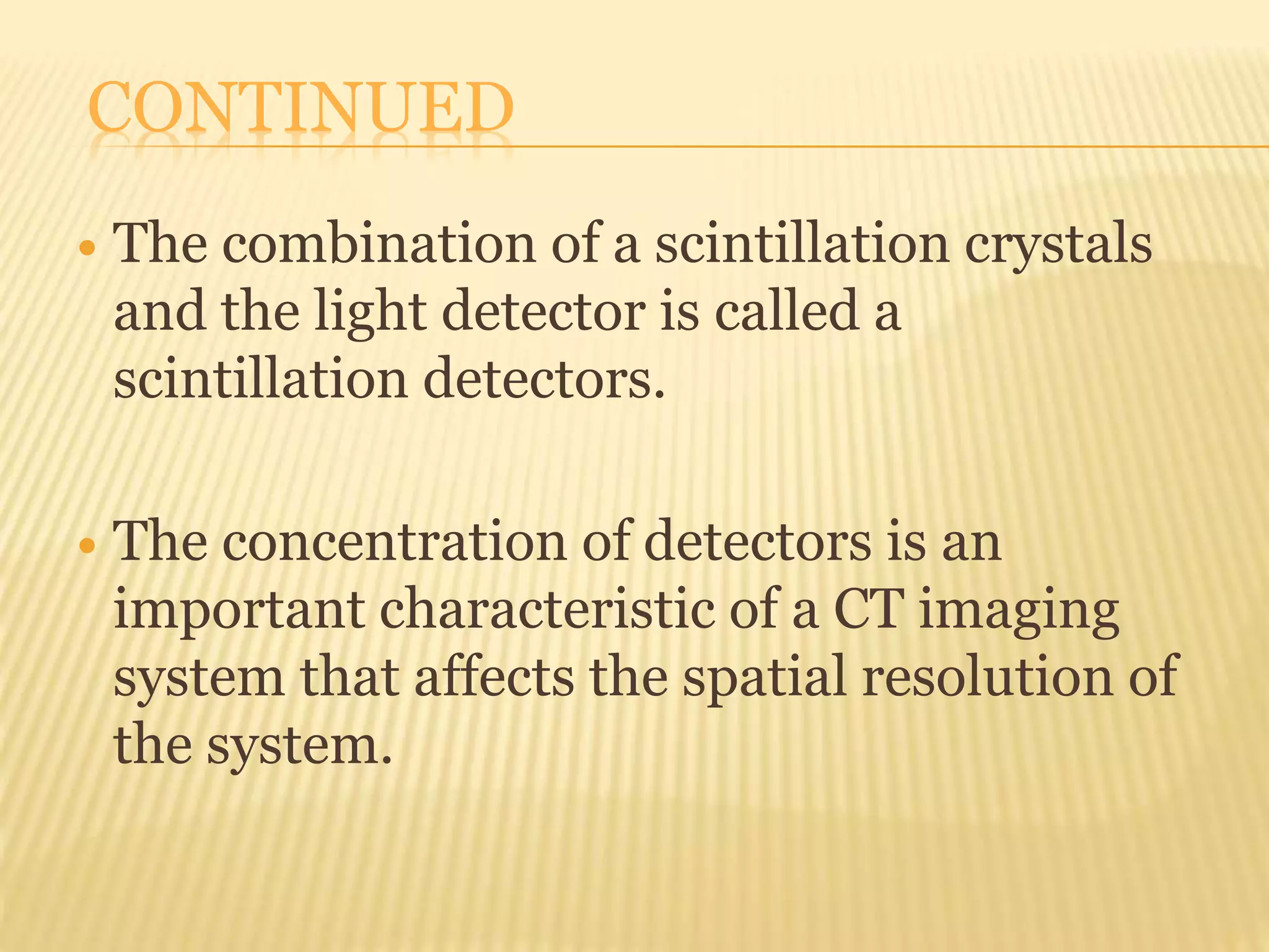 5lab components of ct scanner | PPTX