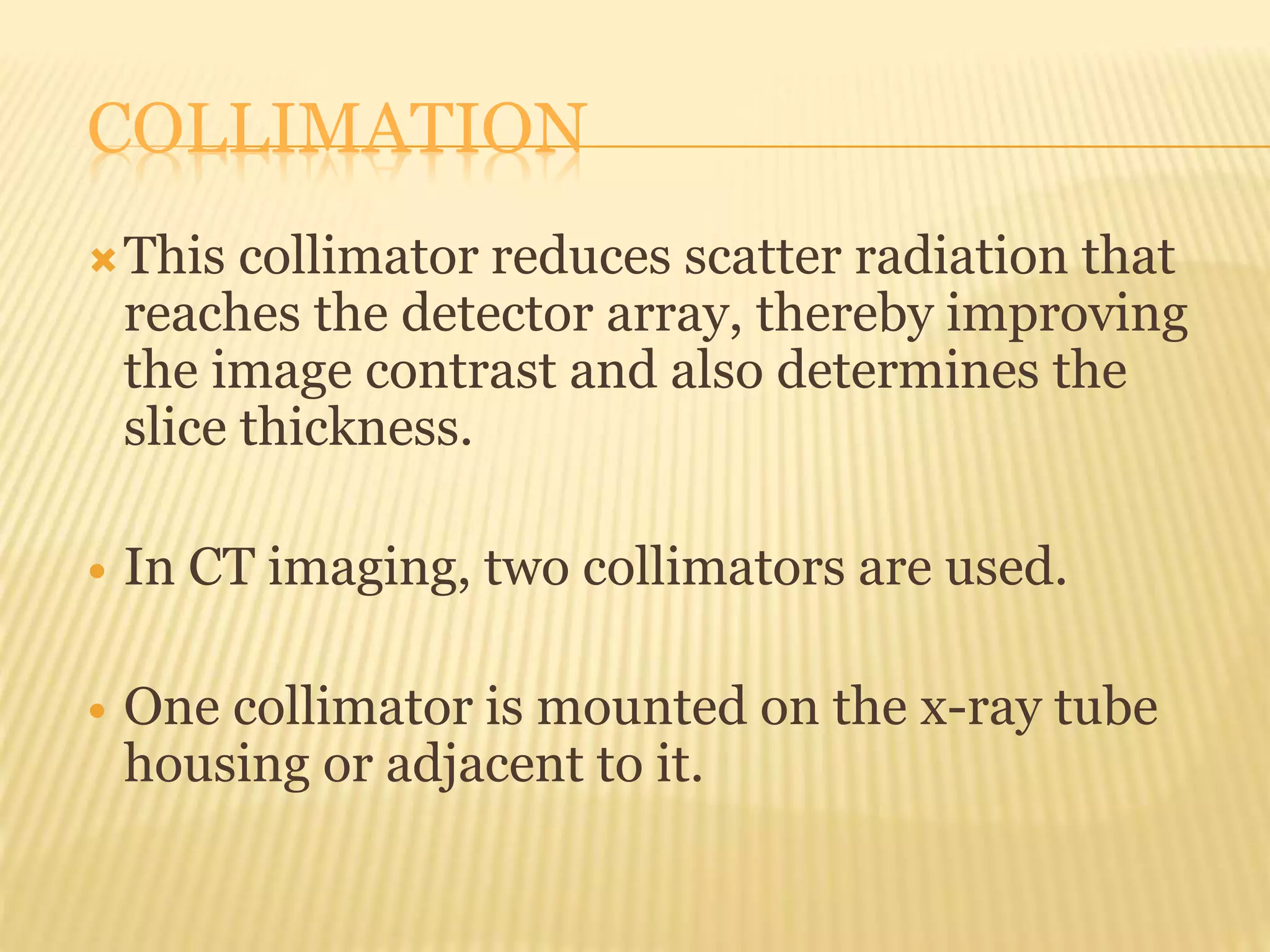 5lab components of ct scanner | PPTX