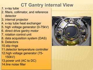 5lab components of ct scanner | PPTX