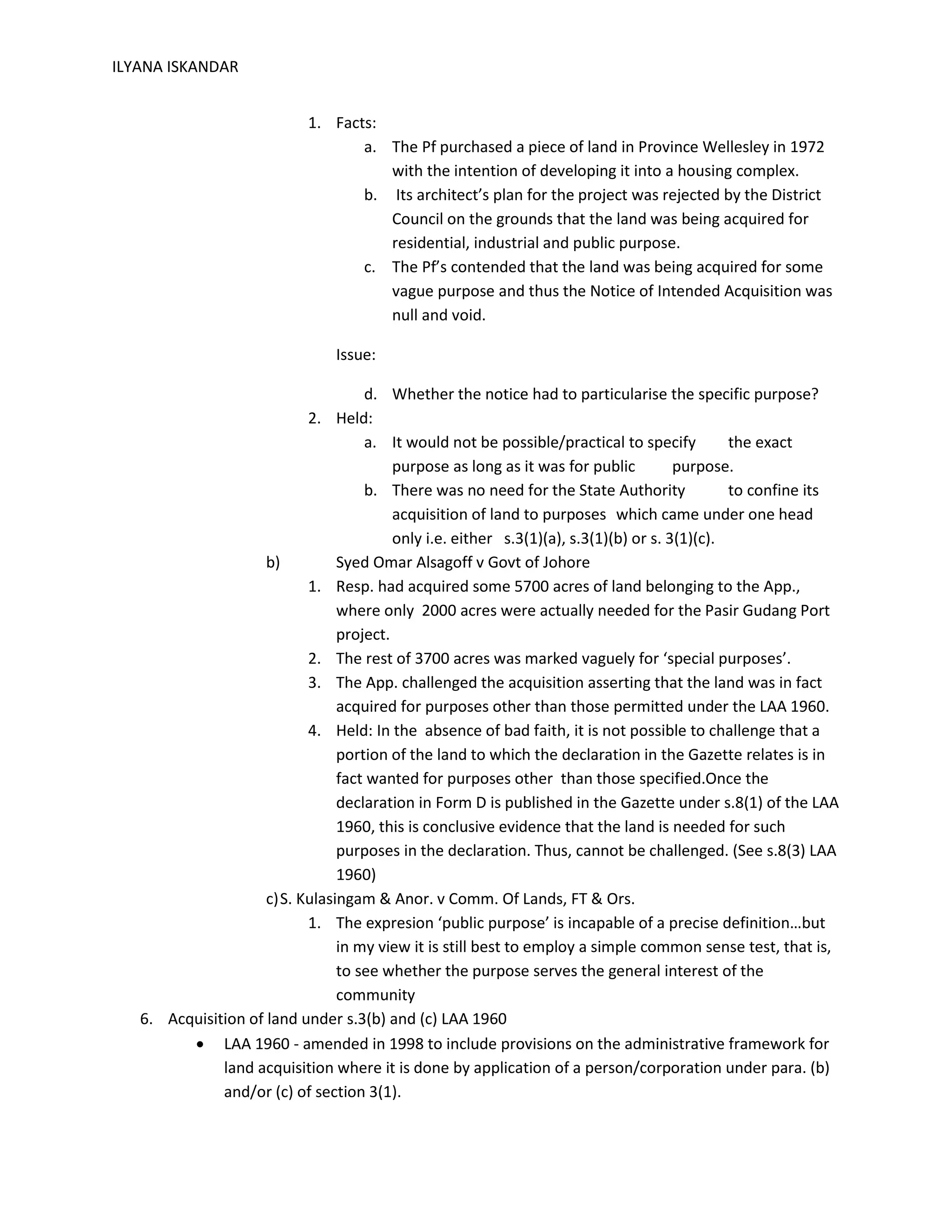 5) land acquisition | PDF