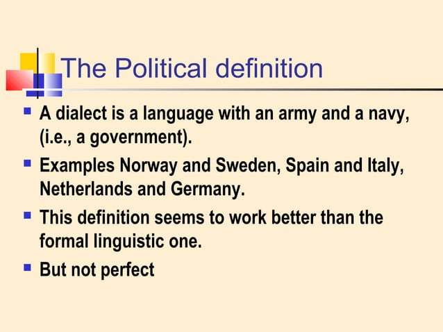 5 language and dialect | PPT
