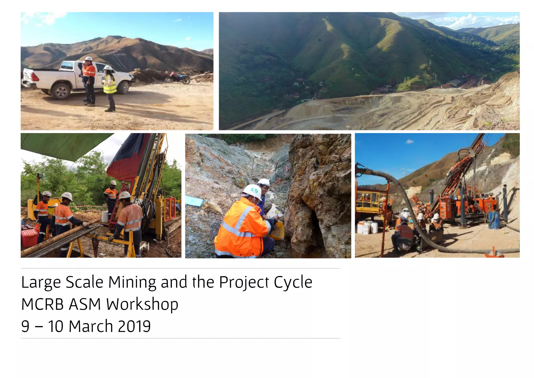 5 Large-Scale Mining and project cycle - Geoff Lowe Iimda | PPT