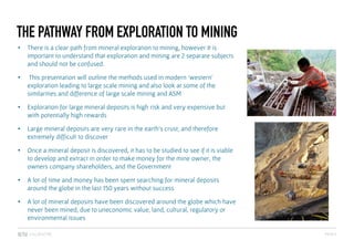 5 Large-Scale Mining and project cycle - Geoff Lowe Iimda | PPT