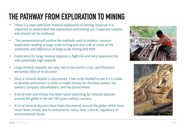 5 Large-Scale Mining and project cycle - Geoff Lowe Iimda | PPT