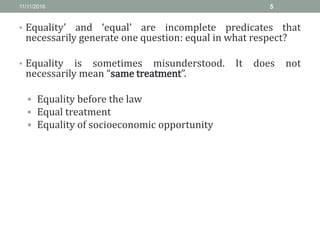 5) law & equality | PPTX