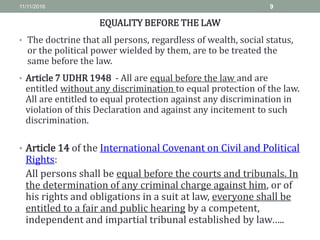5) law & equality | PPTX