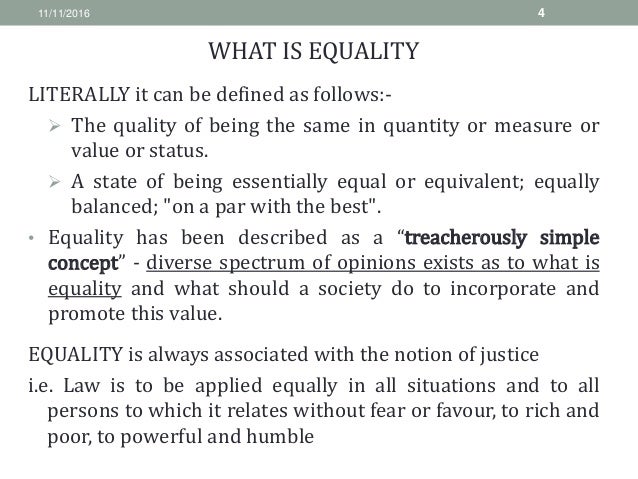 5) law & equality