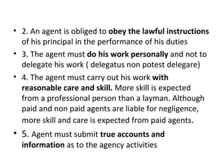 Law of agency by Maxwell Ranasinghe | PPT