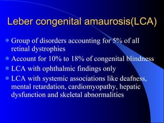 Dr Dogra on LCA, Gene Therapy & India | PPT