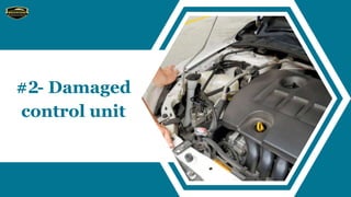 5 Leading Causes Of Restraint System Malfunction In BMW | PPTX