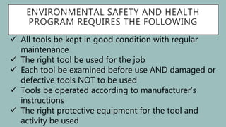 proper use of tools | PPTX