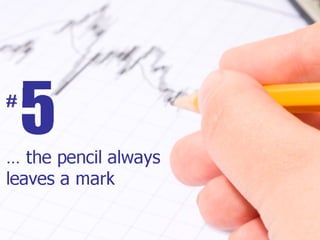 5 lessons to learn from the pencil | PPT