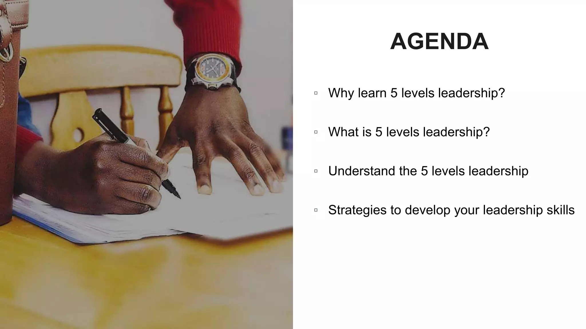 5 Levels Leadership - Good to Great | PPTX