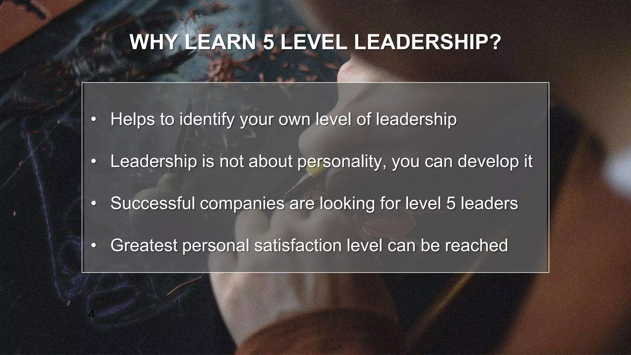 5 Levels Leadership - Good to Great | PPTX