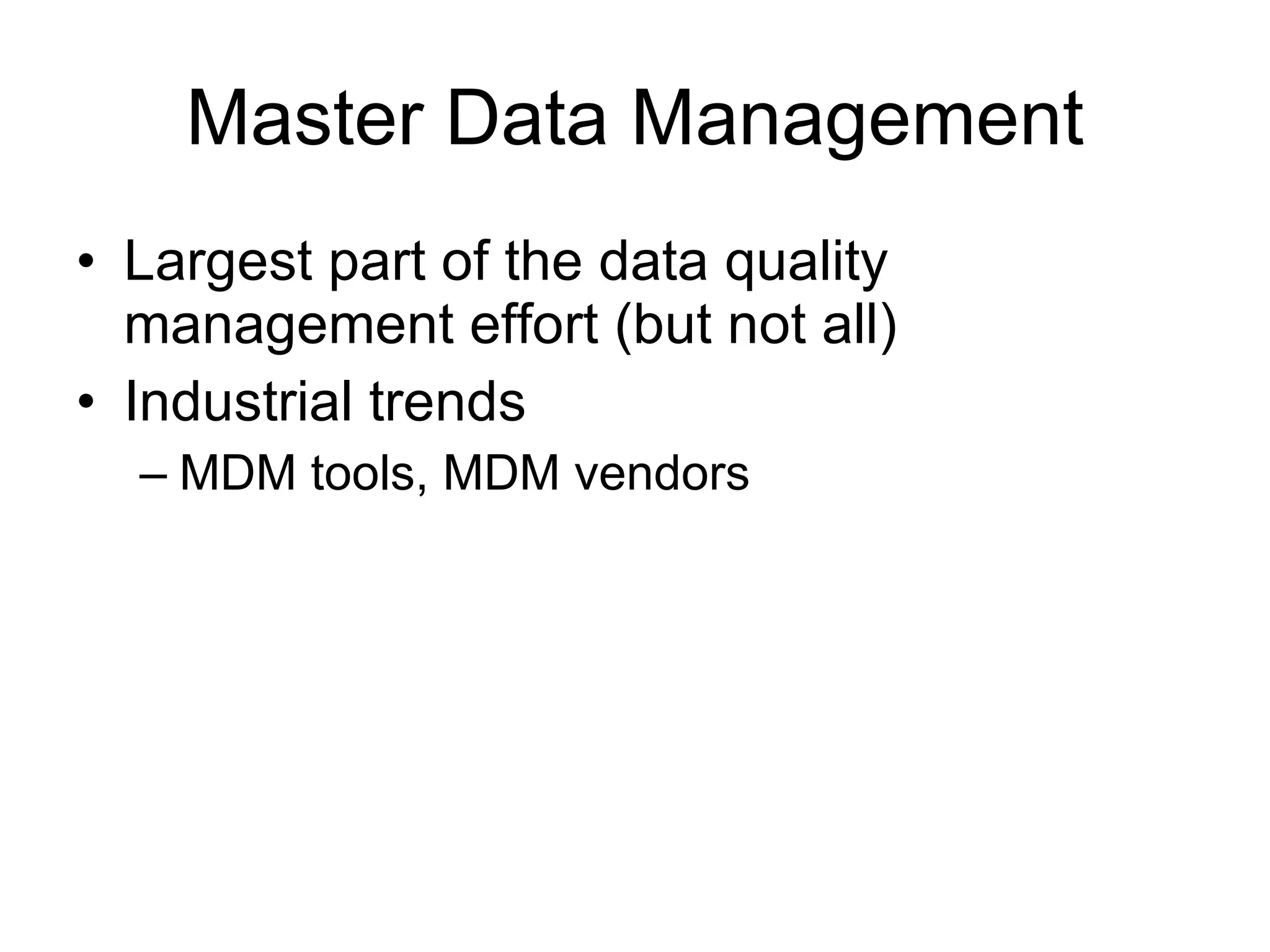 5 Level of MDM Maturity | PPT