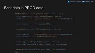 5 levels of api test automation | PPT