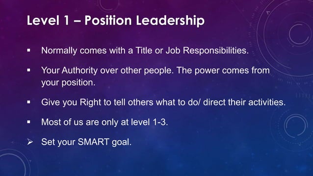 5 levels of leadership | PPTX | Executive Leadership & Management ...