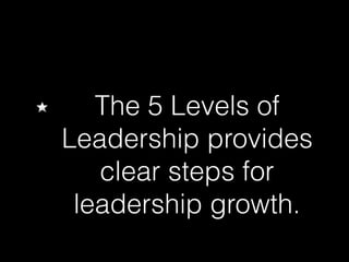 5 Levels of Leadership | PDF