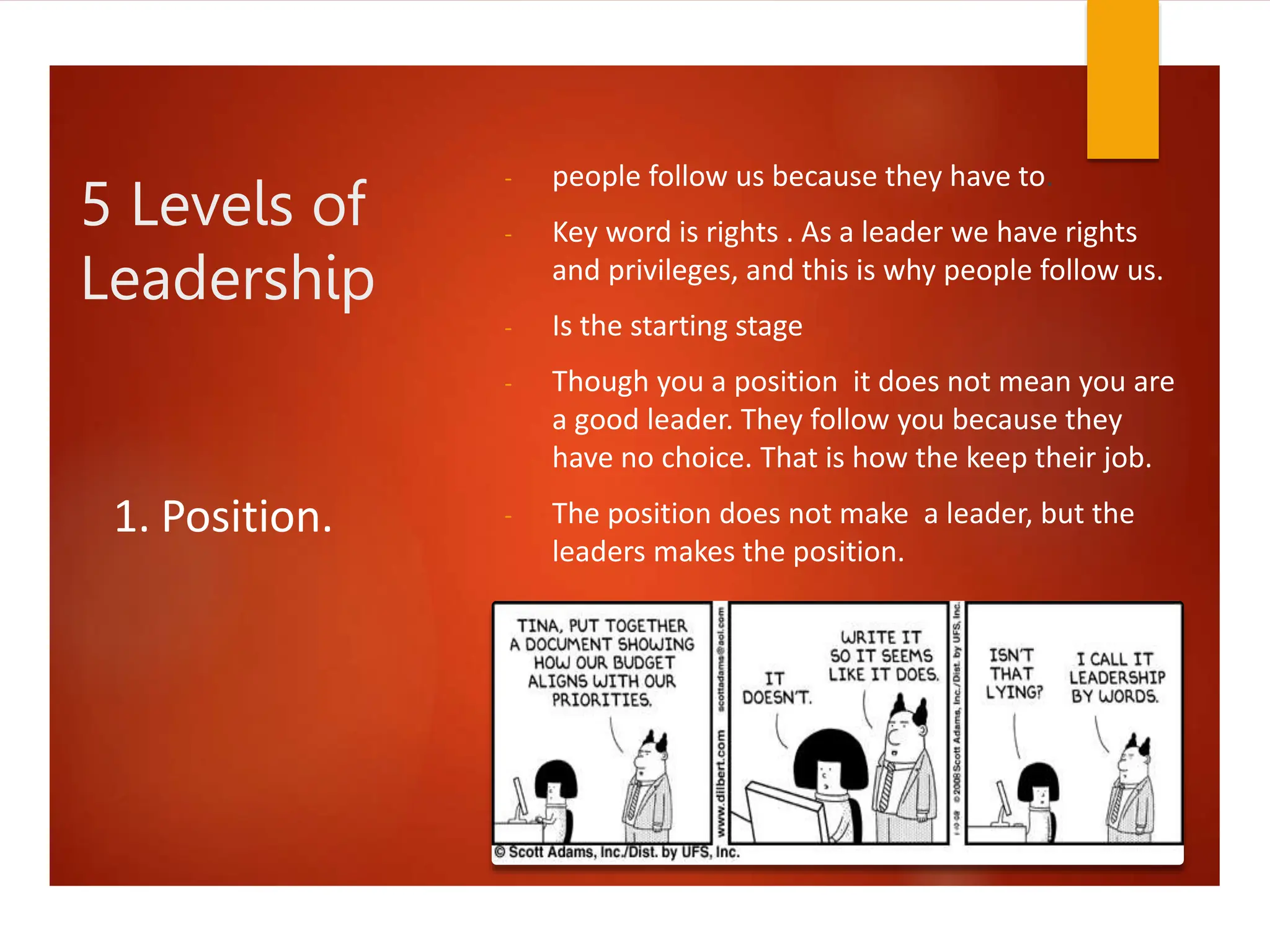 5 Levels of Leadership 5 Levels of Leadership | PPTX