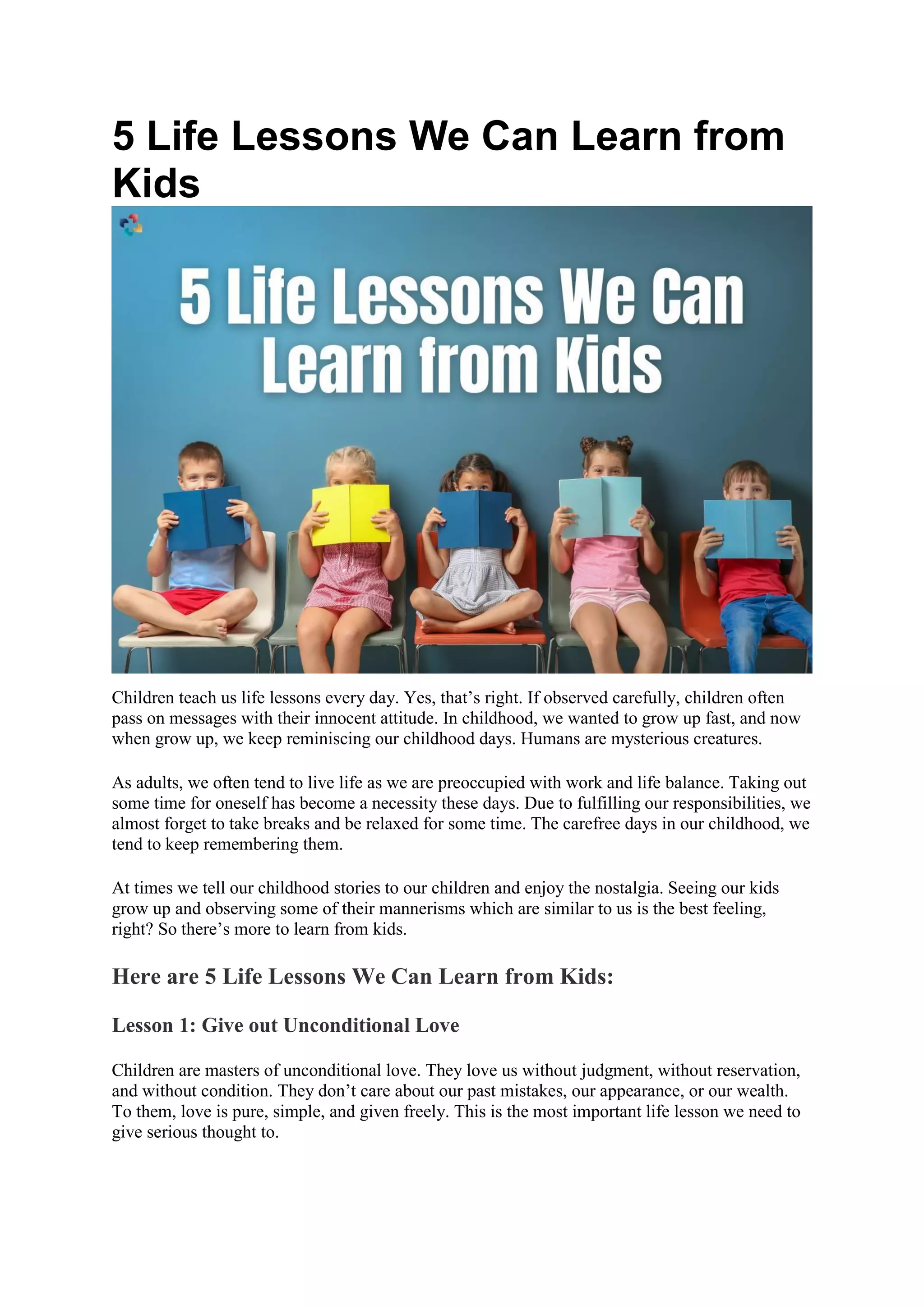 5 Life Lessons We Can Learn from Kids.pdf
