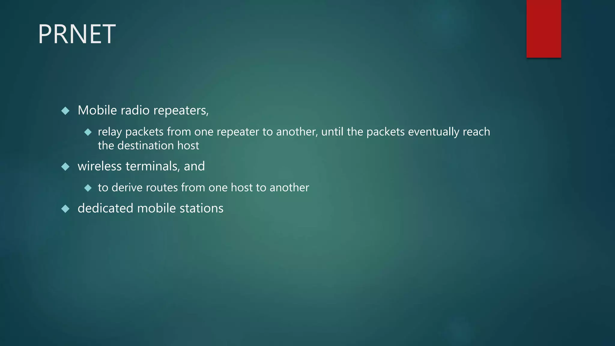 packet radio networks | PPTX | Computer Networking | Computing