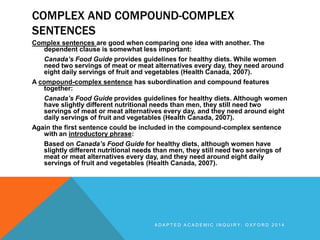 Varying Sentence Structure | PPTX