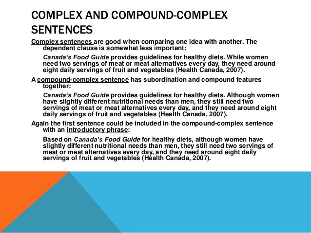 Varying Sentence Structure