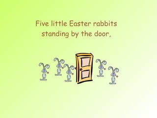 Five little Easter rabbits | PPS | Pets