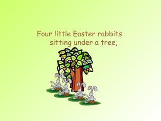 Five little Easter rabbits | PPS