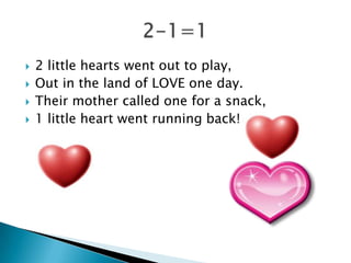 5 little hearts | PPT