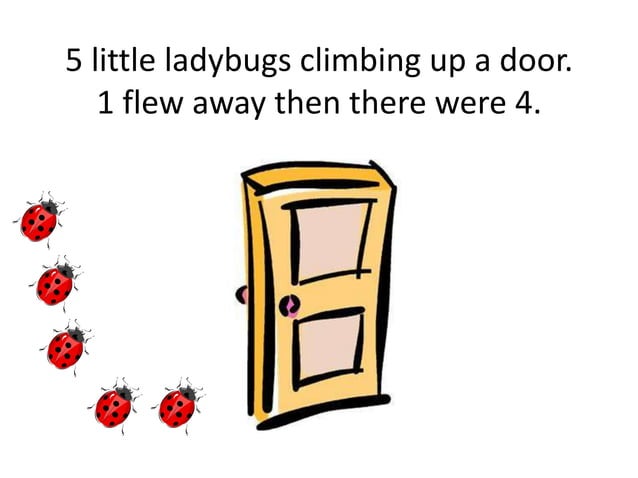 5 little ladybugs | PPTX
