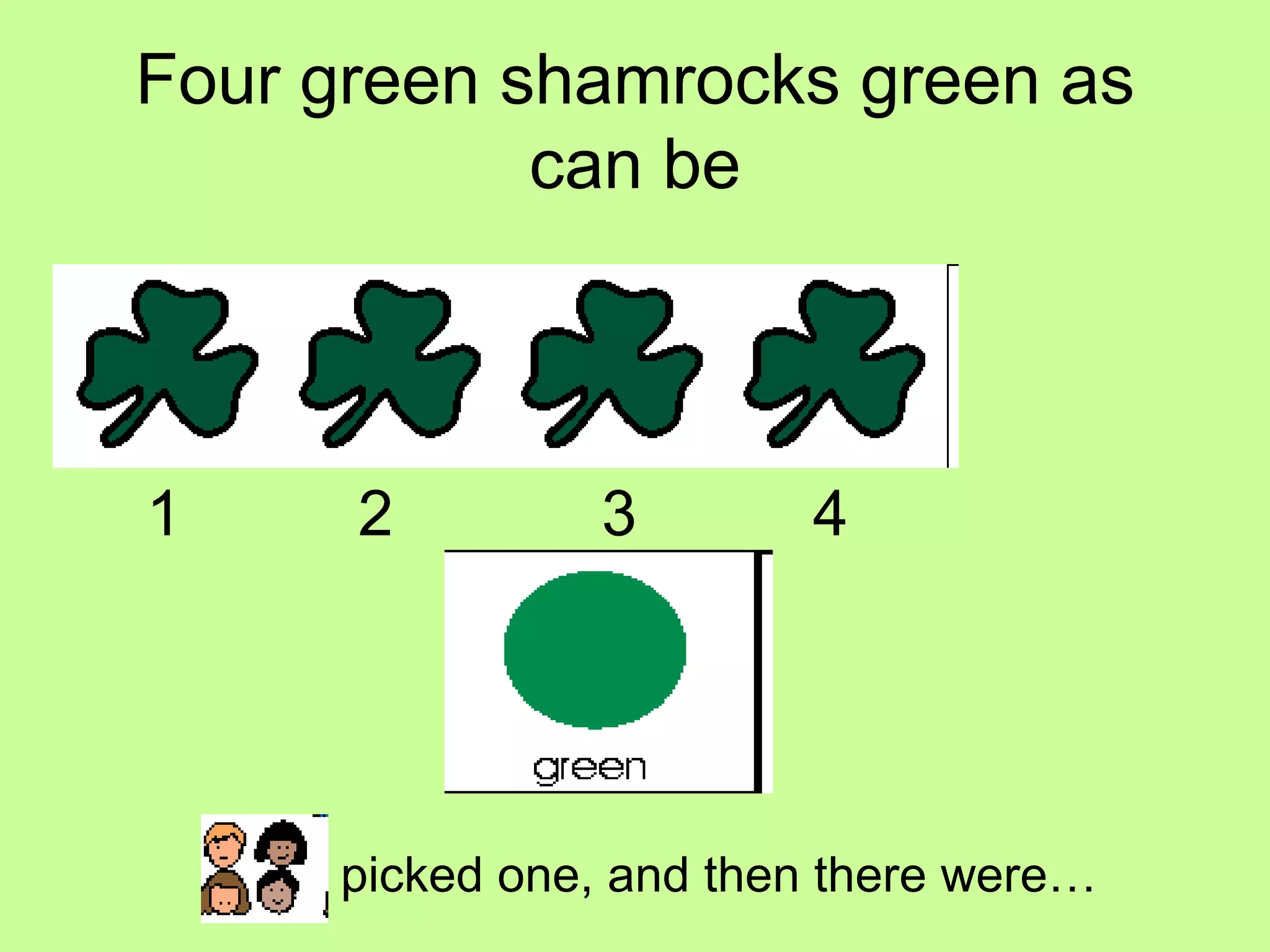 5 Little Shamrocks | PPT