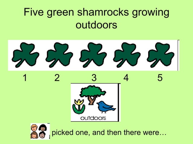 5 Little Shamrocks | PPT