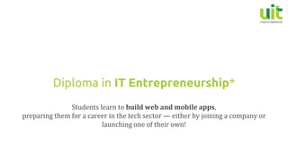 UIT Startup Immersion | PPT