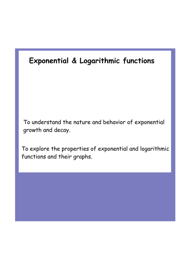 5) logarithms graphs | PDF | Physics | Science