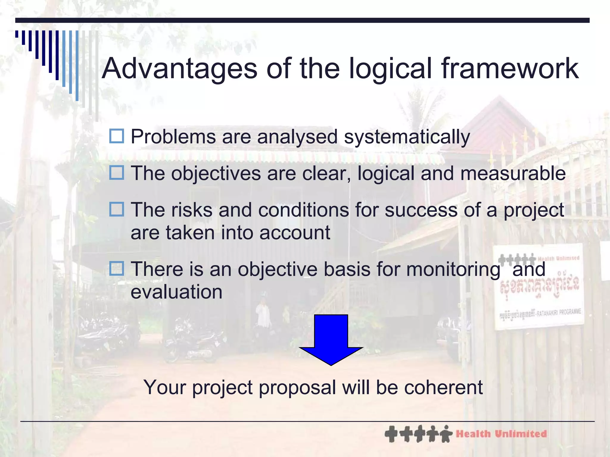 5 The Logical Framework - a short course for NGOs | PPT