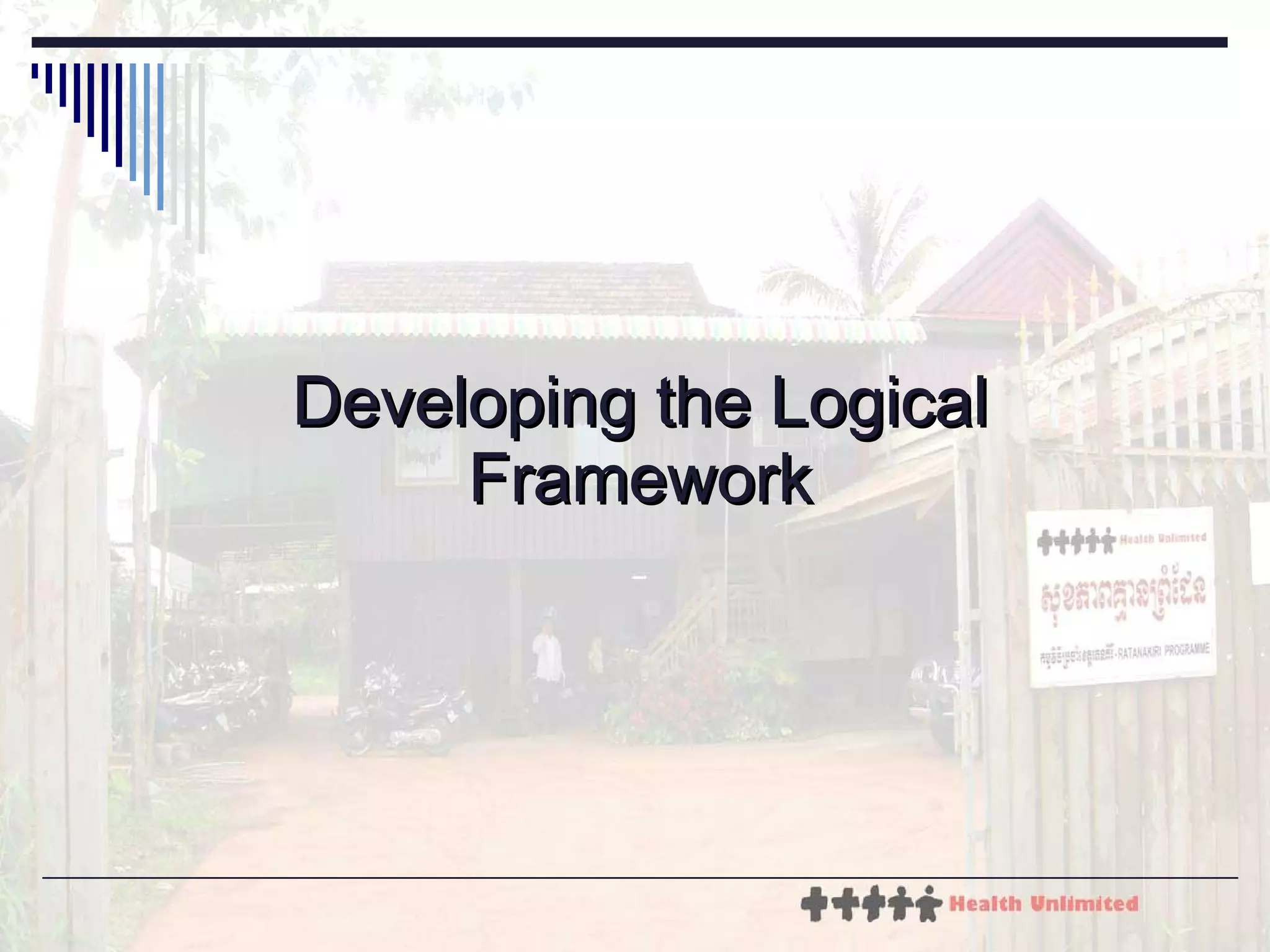 5 The Logical Framework A Short Course For Ngos Ppt