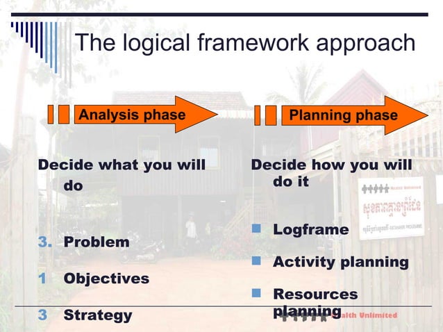 5 The Logical Framework - a short course for NGOs | PPT
