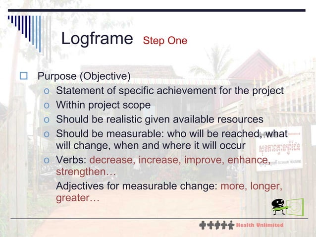 5 The Logical Framework - a short course for NGOs | PPT
