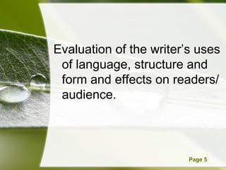 5 lotf structure | PPT