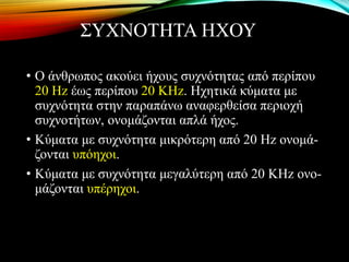 Ο ΗΧΟΣ | PDF