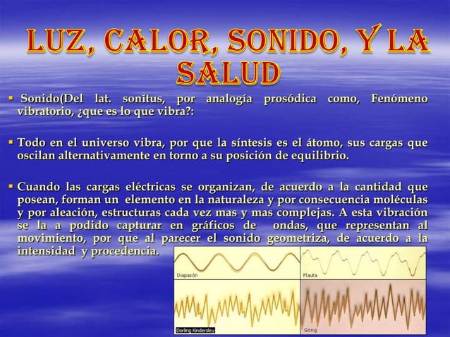 5 luz calor sonido y la salud | PPT