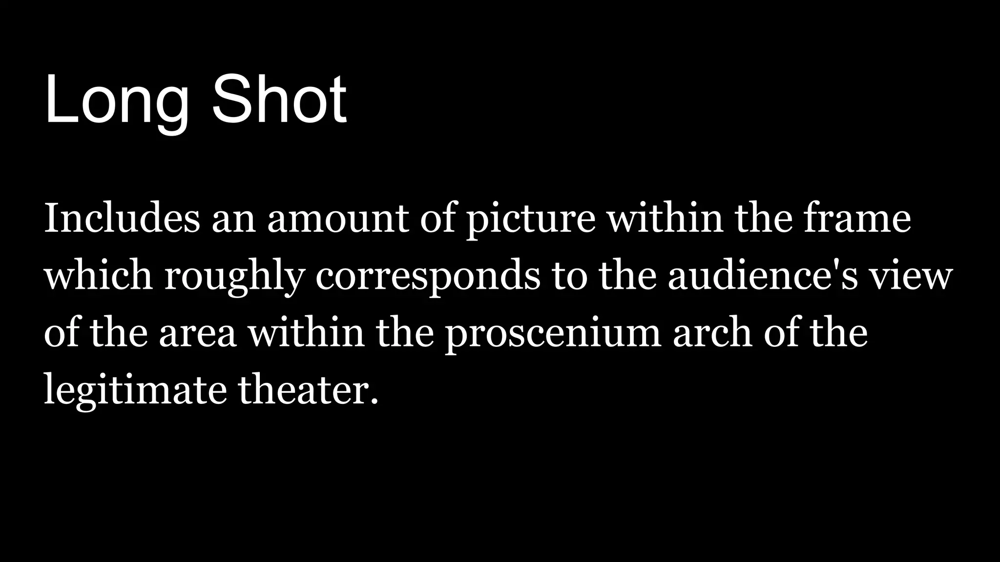 Common Film Language Shot Types | PDF