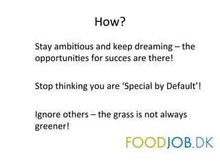 Mads Clemmensen, Foodjob | PDF